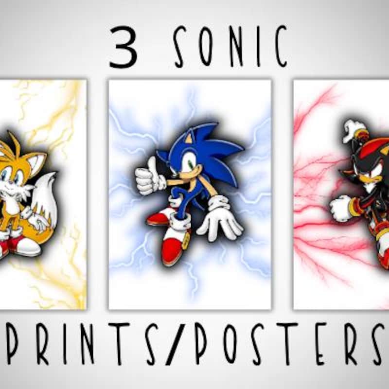Sonic Poster - Etsy