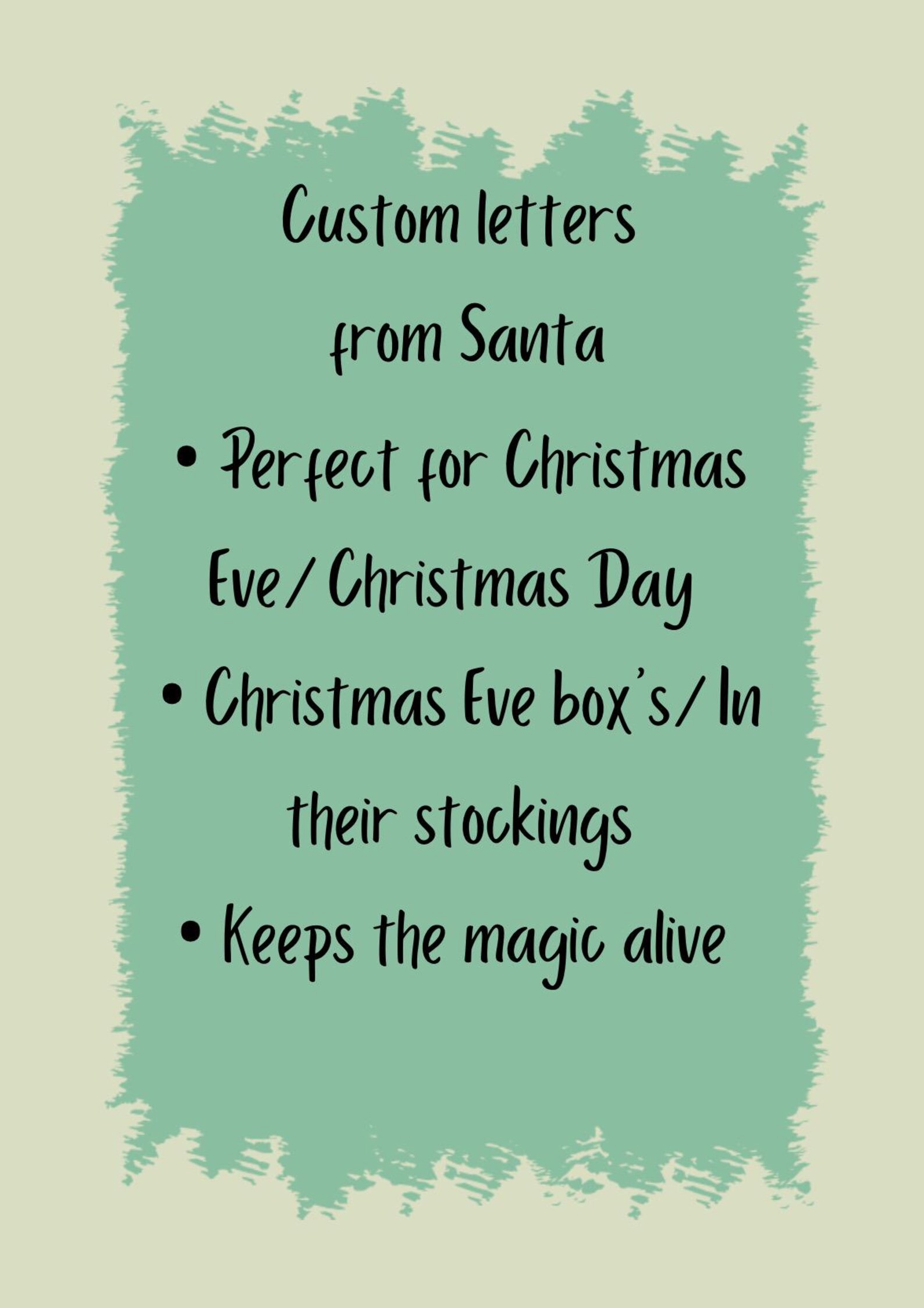 Custom Letter From Santa - Etsy