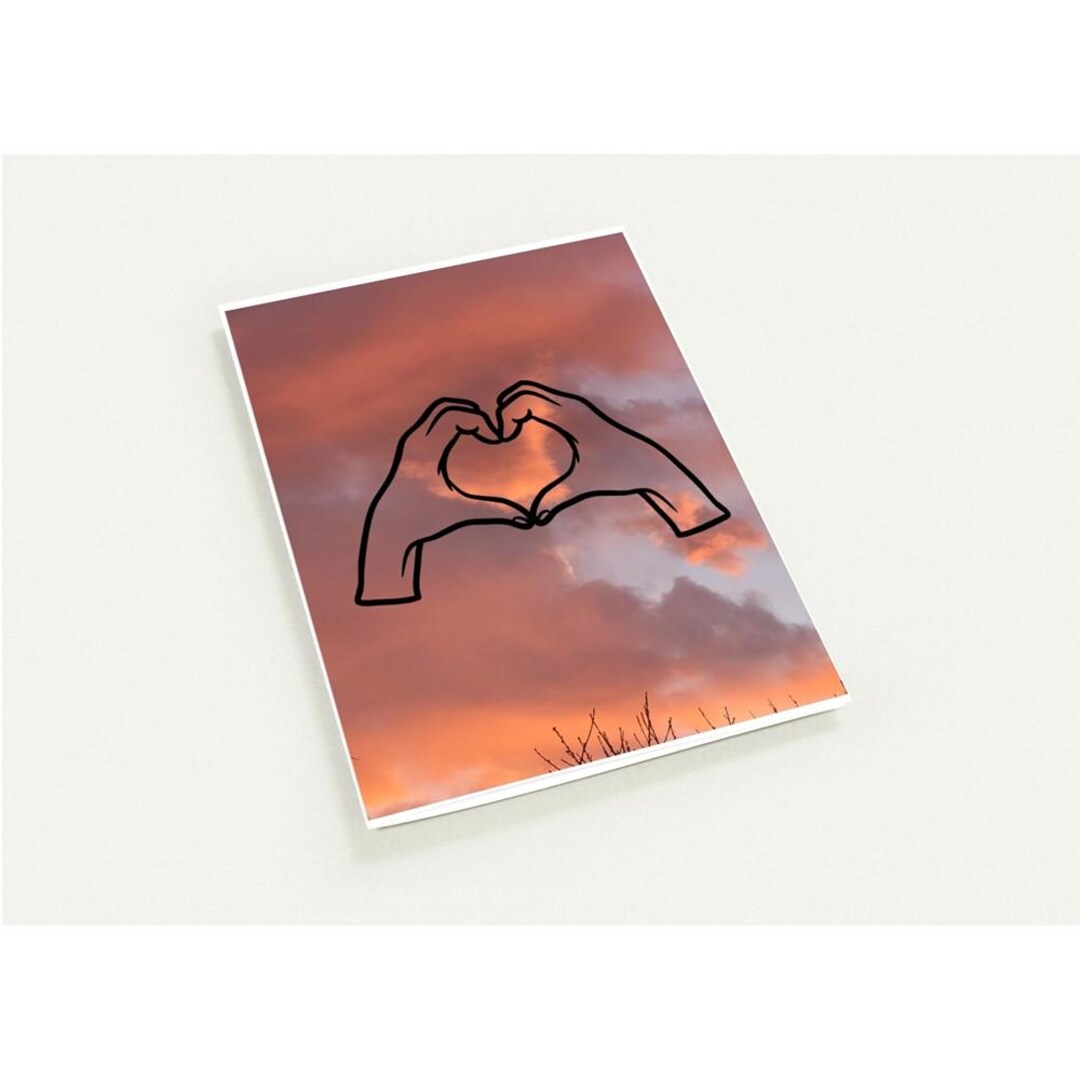 Love on a Cloudy Day Greeting Cards Pack of 10 Personalized & Elegant ...