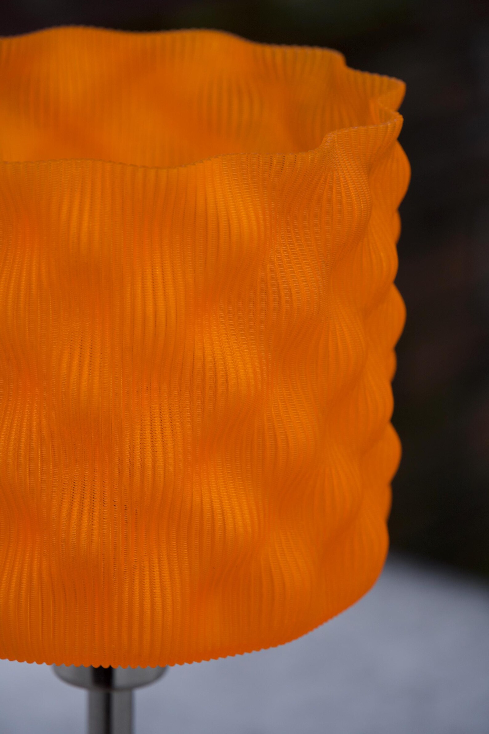 Wavy 3d-printed Lampshade | Modern Pendant |table Lampshade ...