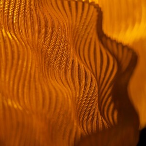 Wavy 3d-printed Lampshade | Modern Pendant |table Lampshade ...