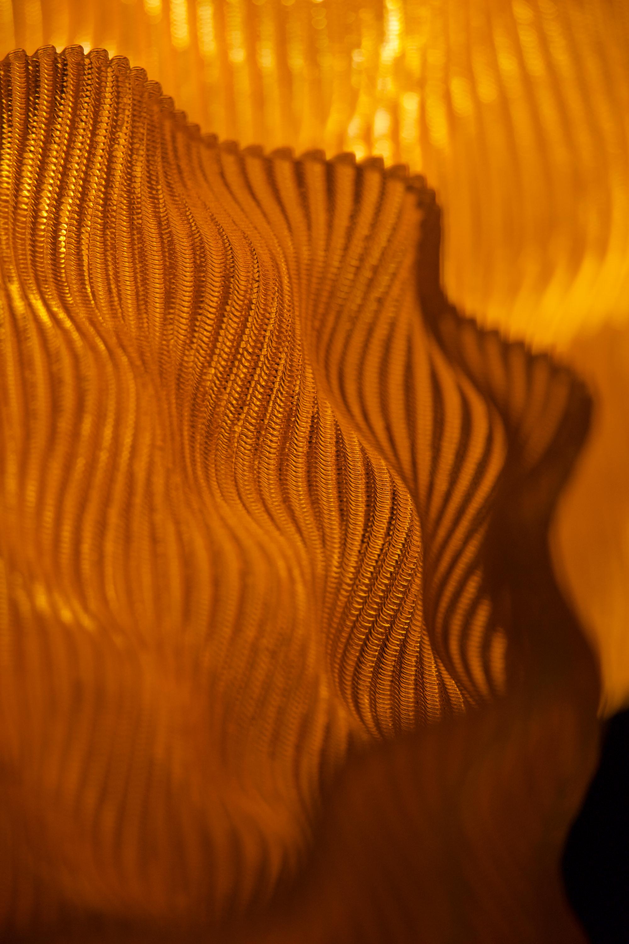 Wavy 3d-printed Lampshade | Modern Pendant |table Lampshade ...