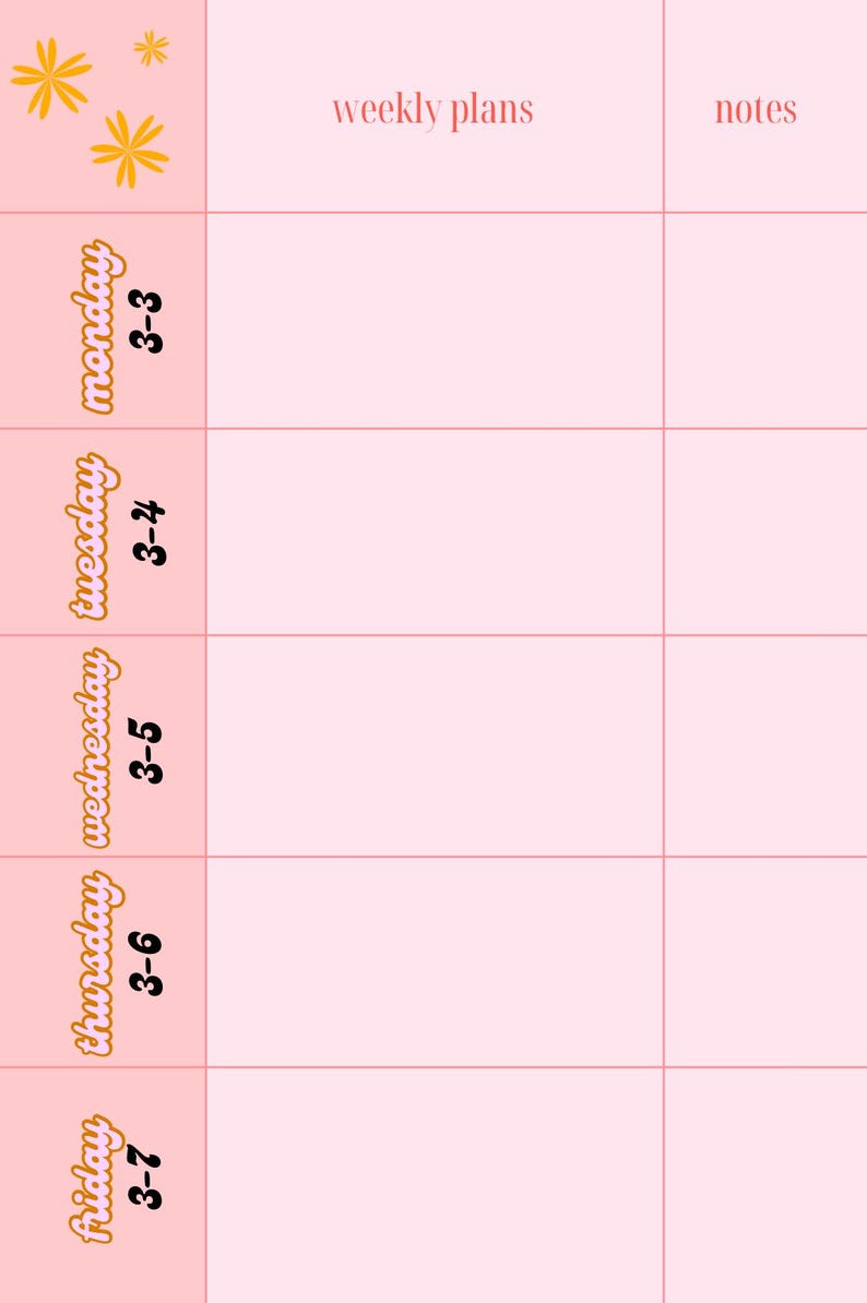 2025 Digital Retro Groovy Planner Agenda - Etsy