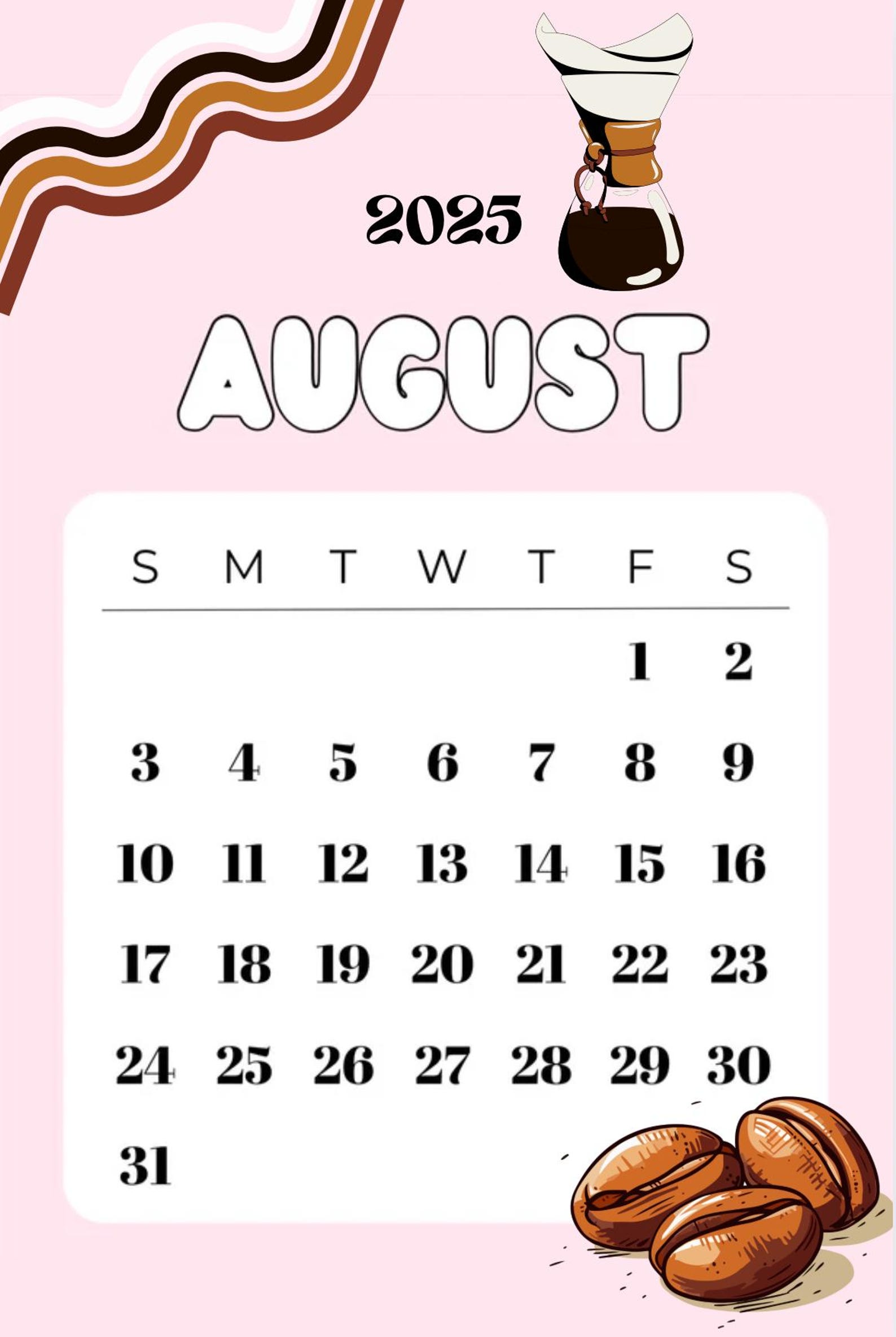 2025 Digital Retro Groovy Planner Agenda - Etsy