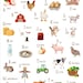Farm Alphabet Chart | Printable Letter Chart for Kids | Farmhouse ...