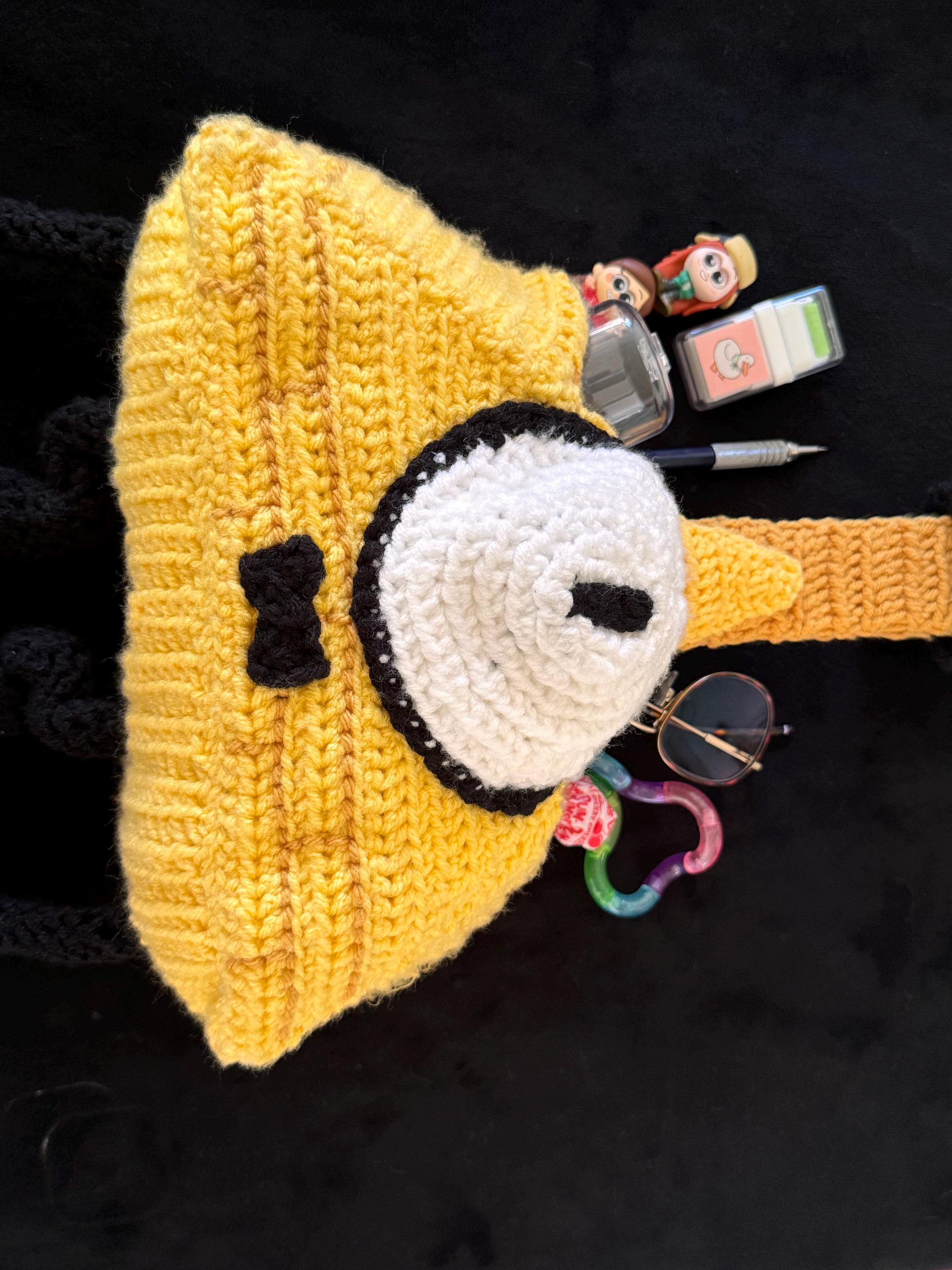 Bill Cipher Crochet Bag Pattern - Etsy