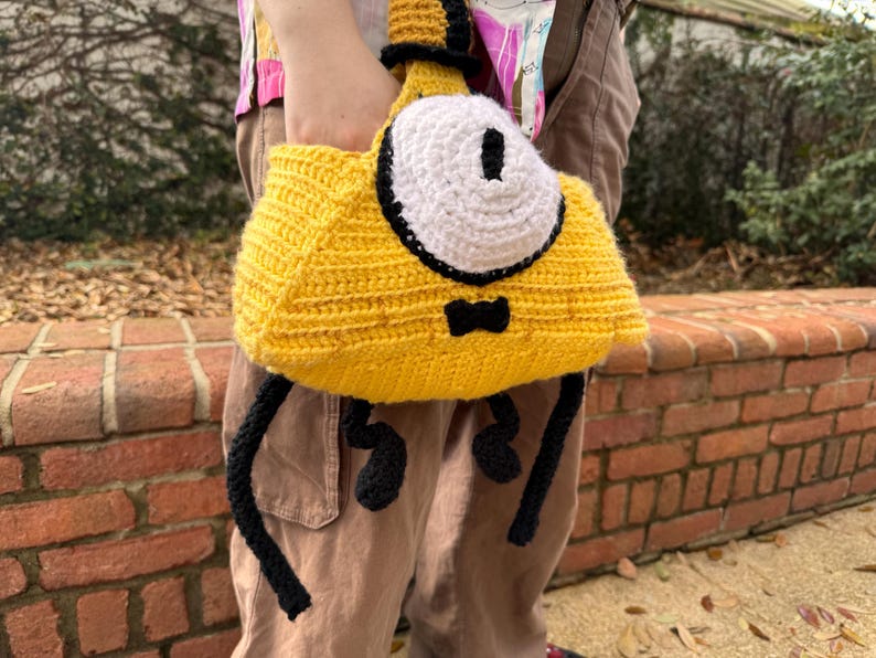 Bill Cipher Crochet Bag Pattern - Etsy