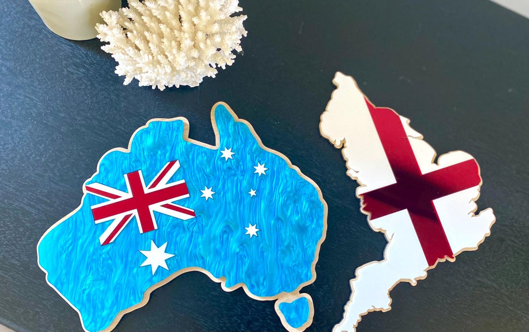 Custom Country Flag Sign | Acrylic Custom Sign | All Countries of the ...