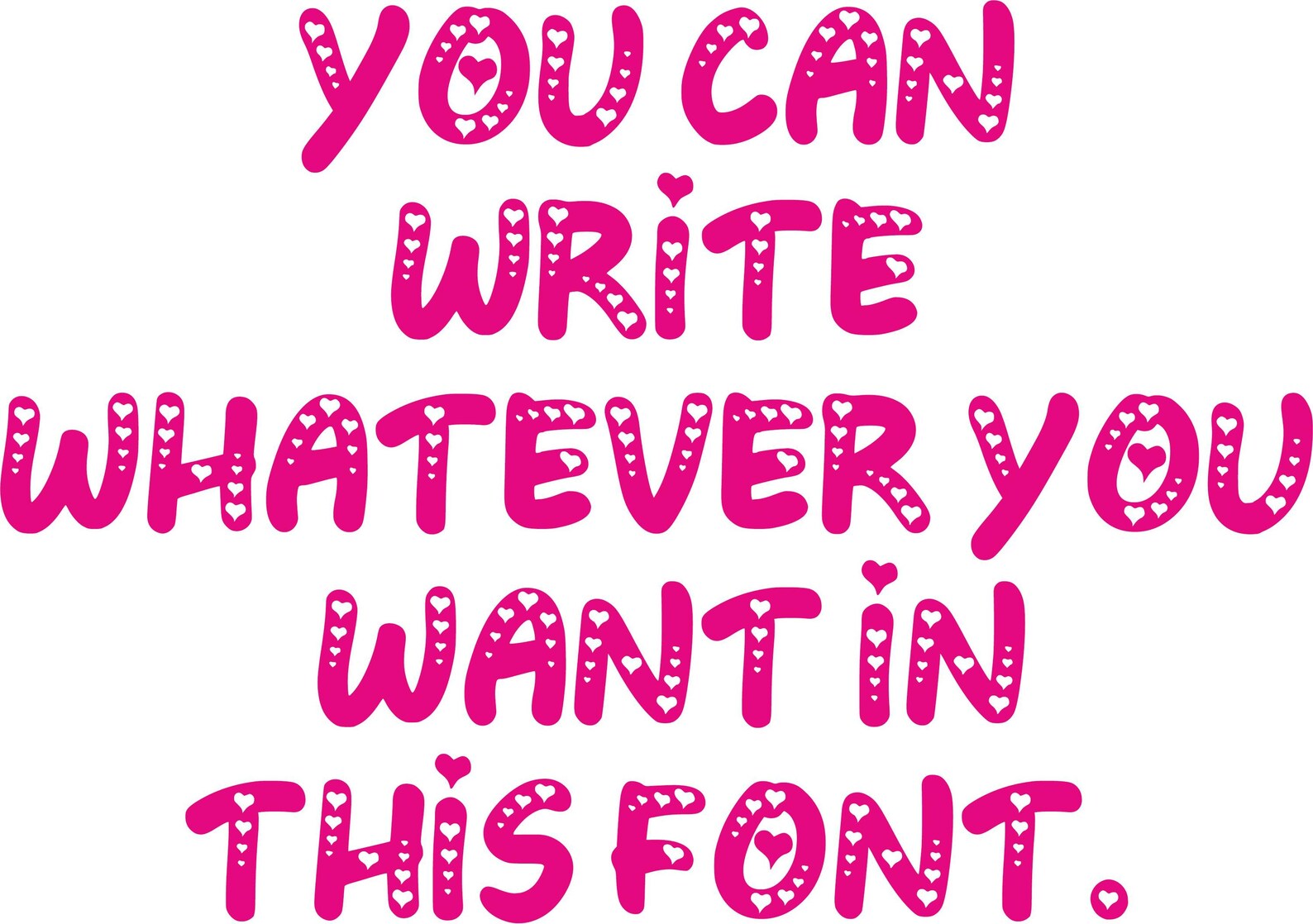 Barbie Font 7 Pieces + (BONUS) Pink Doll Style Fonts Bundle | Cute ...