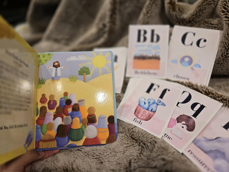 Printable ABC Bible Flashcards for Kids | Biblical Alphabet Cards ...