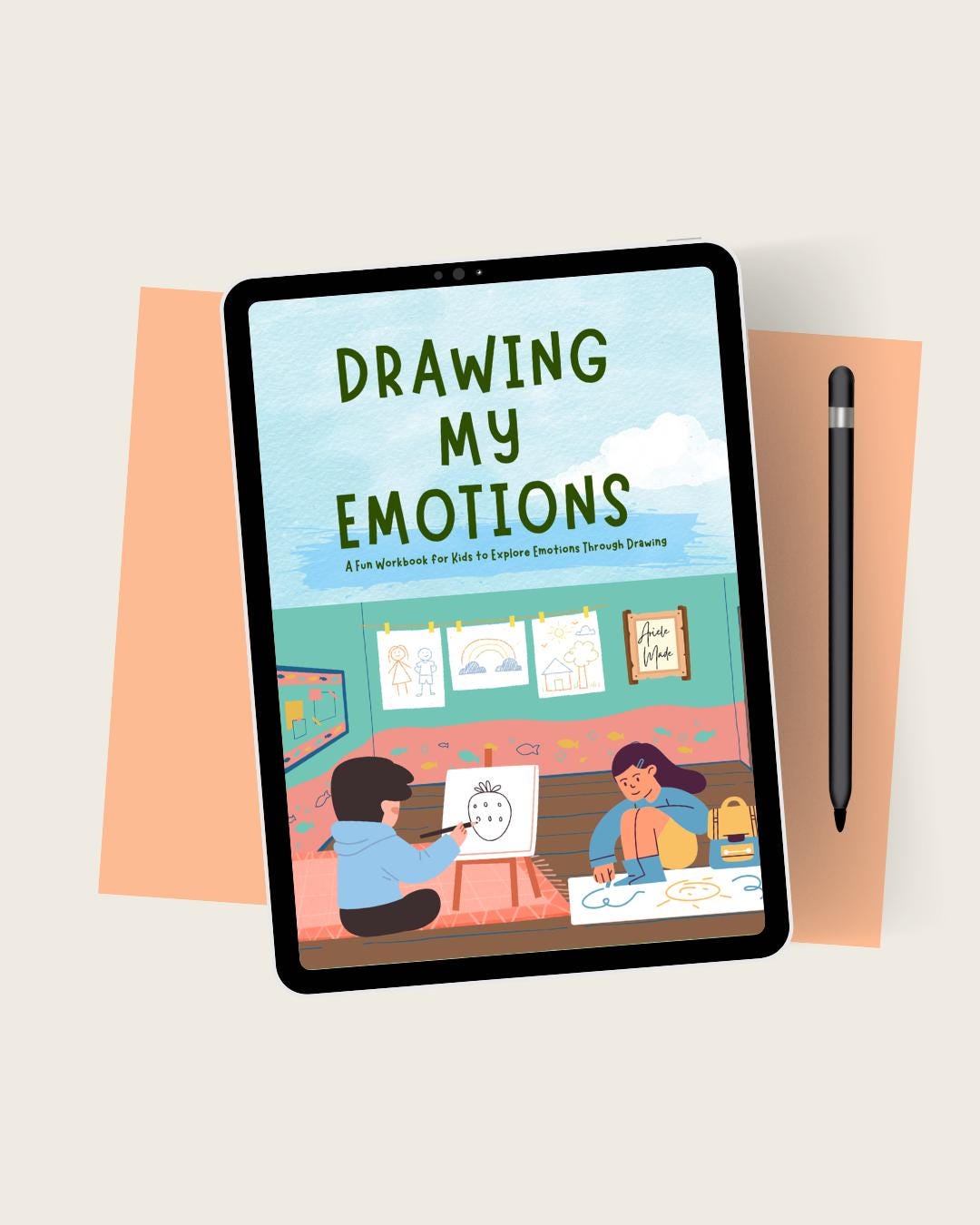 Drawing My Emotions: Kids’ Creative Workbook for Self-expression ...