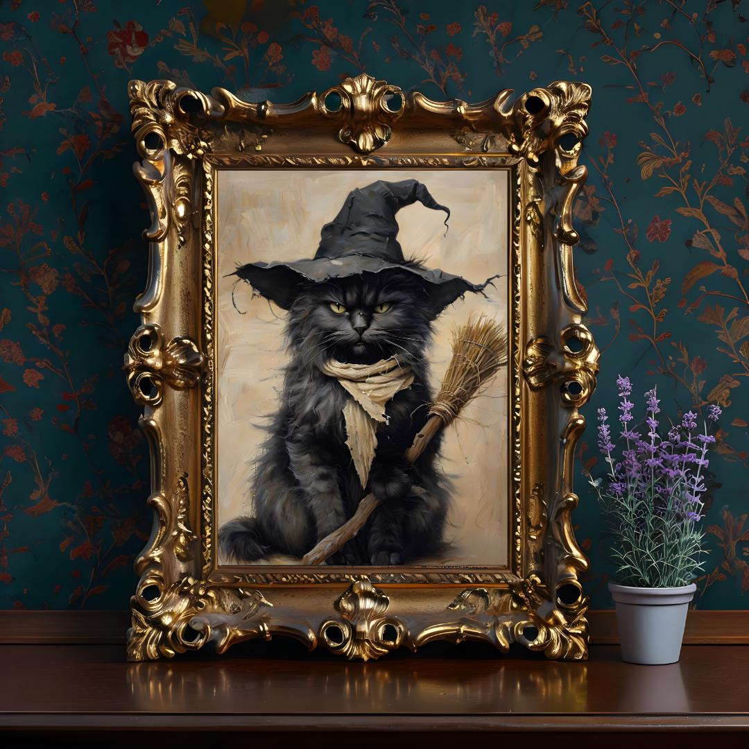Spooky Kitty Vertical Poster | Premium Matte Vertical Poster 24x36 ...