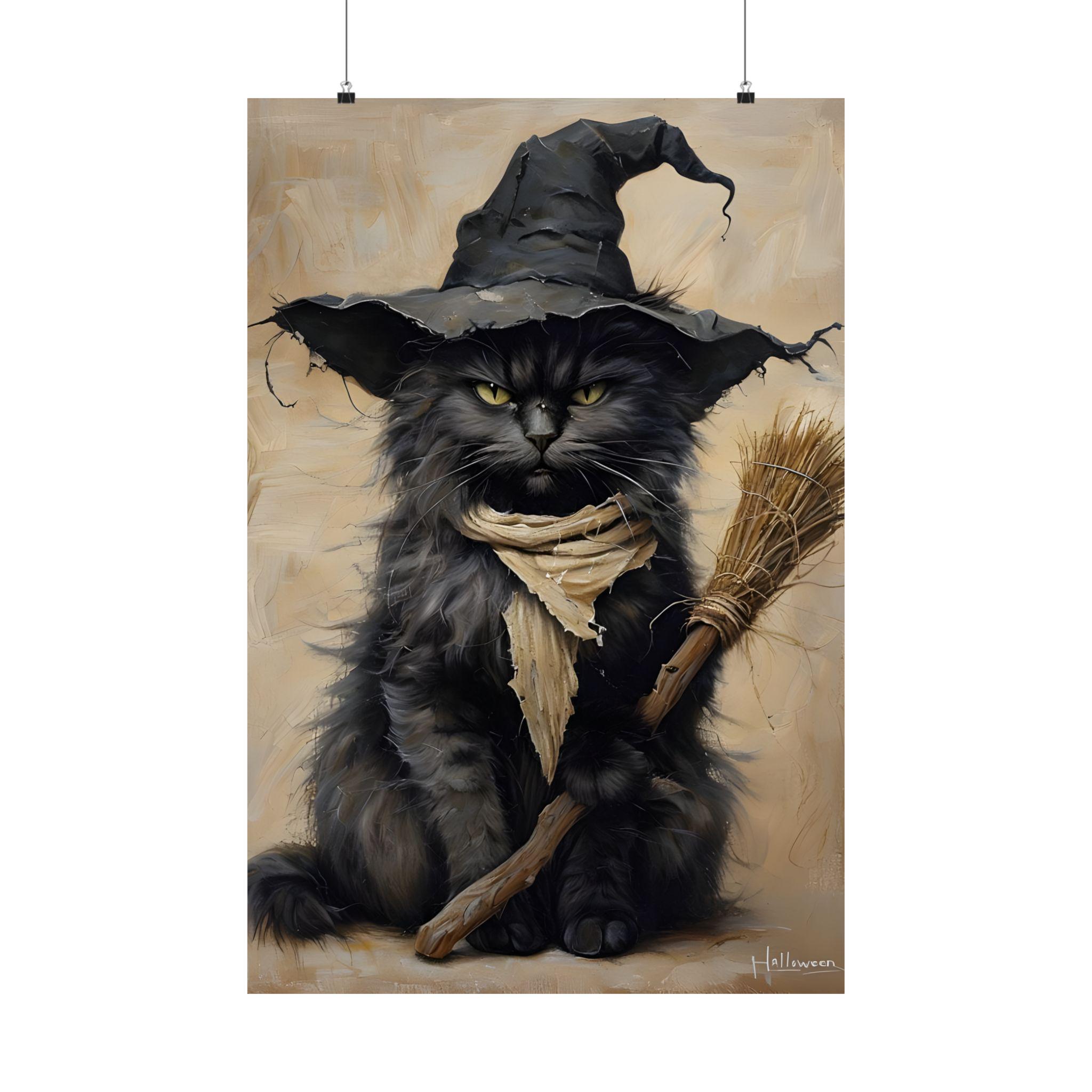 Spooky Kitty Vertical Poster | Premium Matte Vertical Poster 24x36 ...
