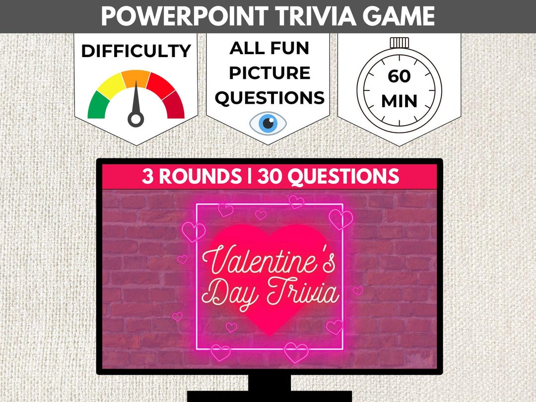 GALENTINES DAY POWERPOINT Slides Game for Group Valentine Day Party ...