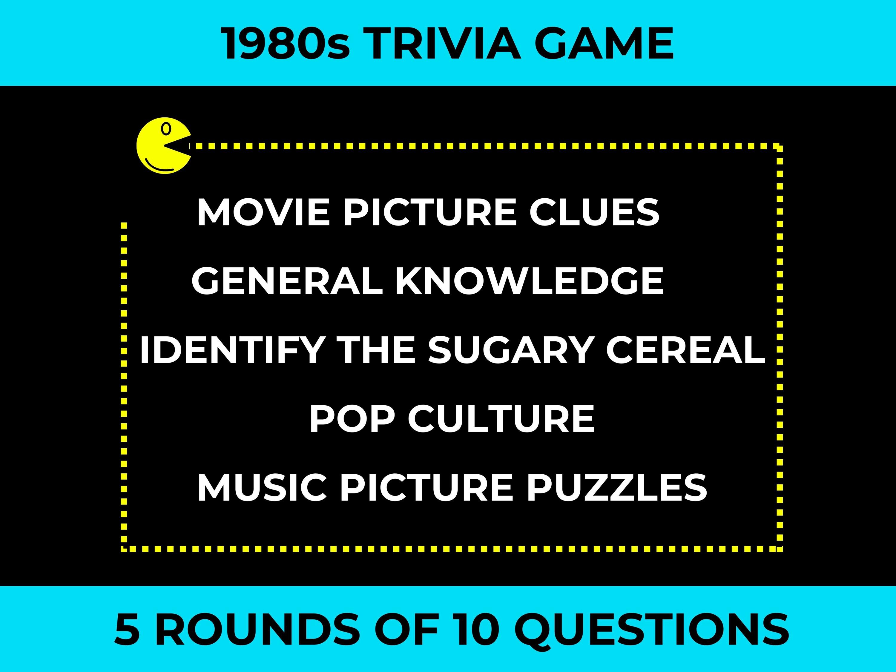 GEN X TRIVIA Powerpoint Game Bundle Pub Trivia Slides for Adults Class ...