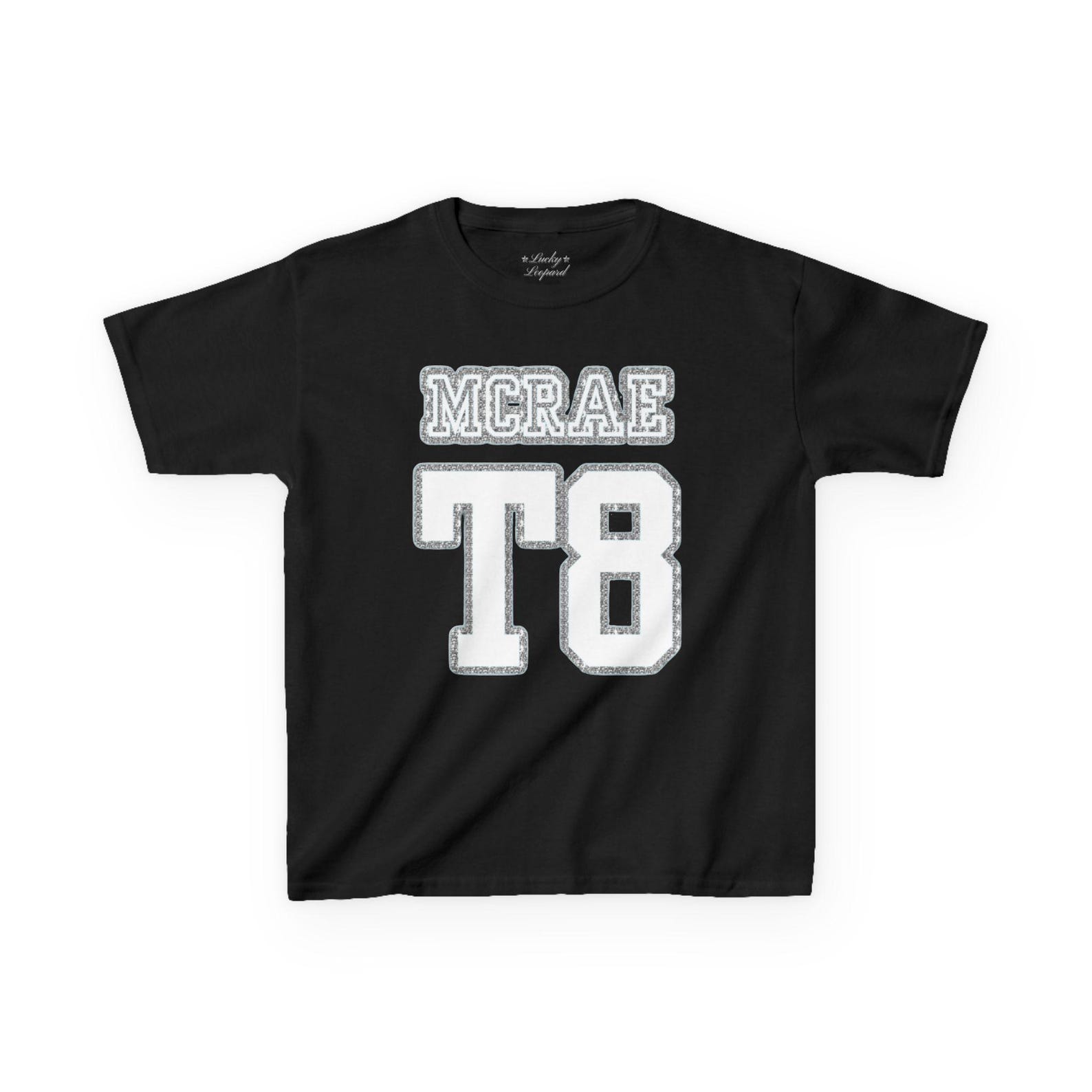 T8 Mcrae Jersey Shirt, Tate Mcrae Concert Baby Tee, T8 Music Merch ...
