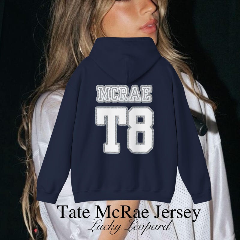 Tate Mcrae T8 Jersey - Etsy