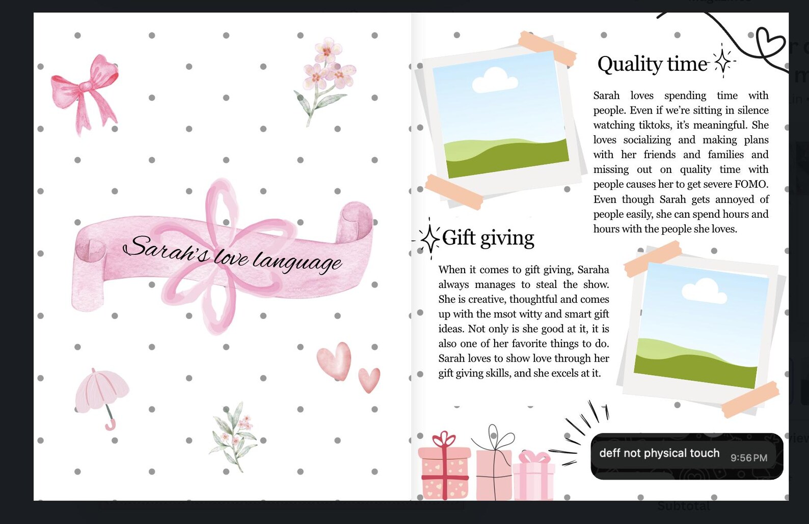 Customizable Magazine Template for Birthdays/weddings/anniversaries Etc ...