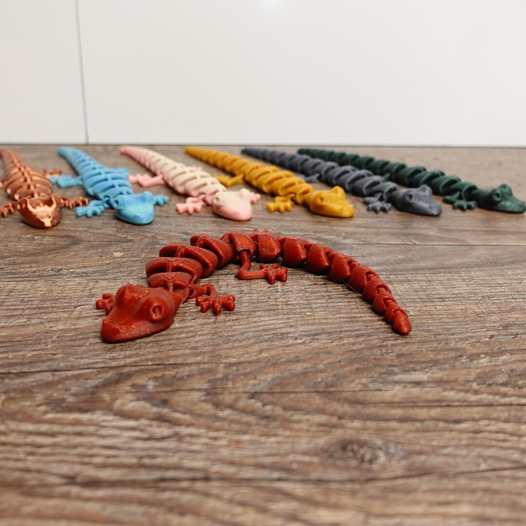 3d Printed Lizard - Etsy