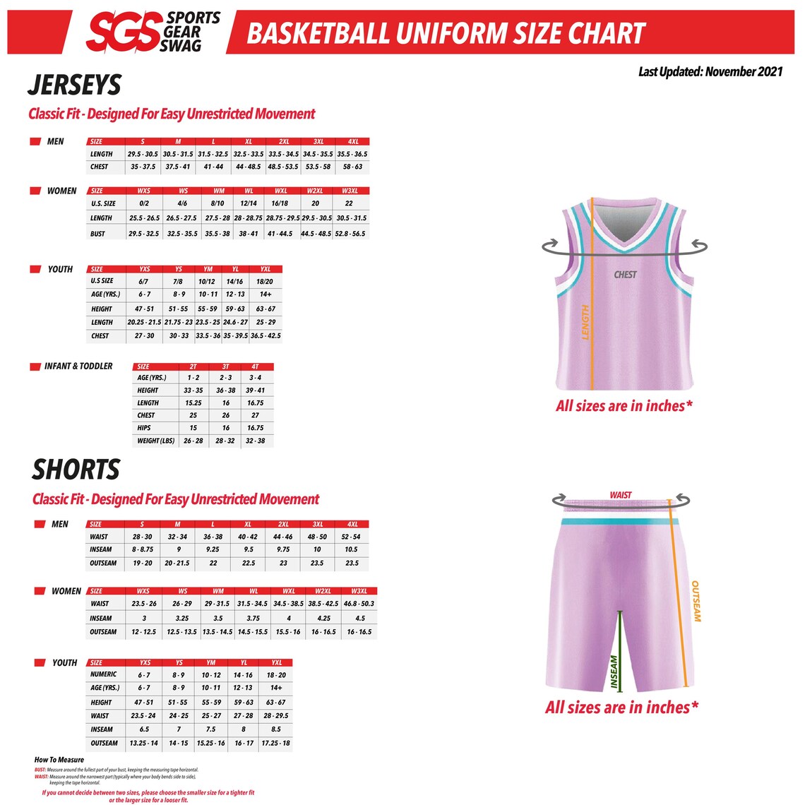 SGS Custom Shape Basketball Uniform - Personalized Team Name & Number ...