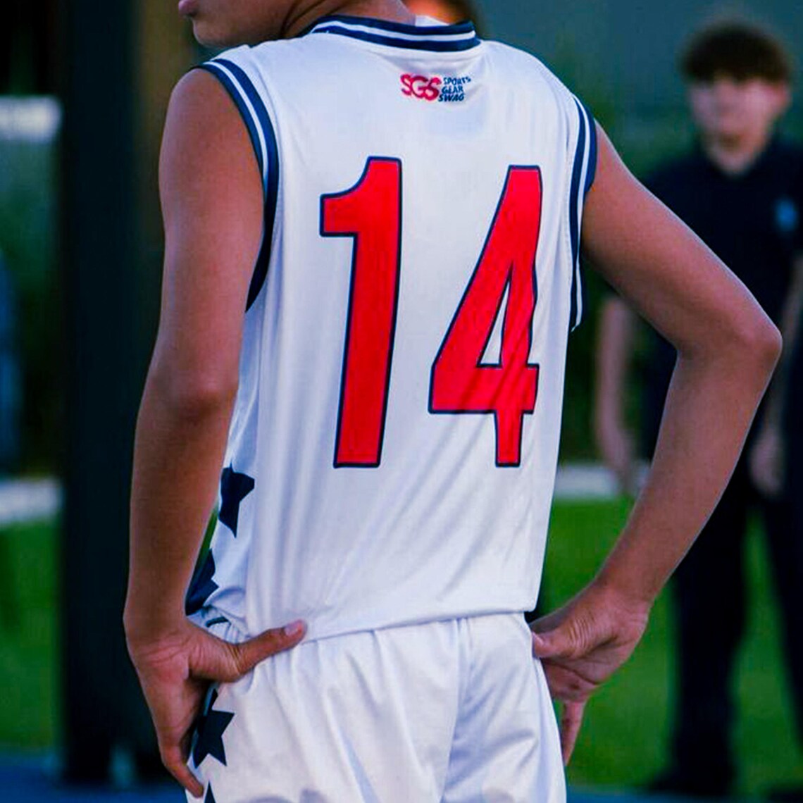 SGS Custom Shape Basketball Uniform - Personalized Team Name & Number ...