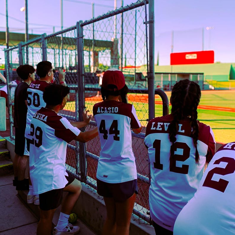 SGS Premium Baseball Game Uniform - Custom Team Name & Number, Full ...