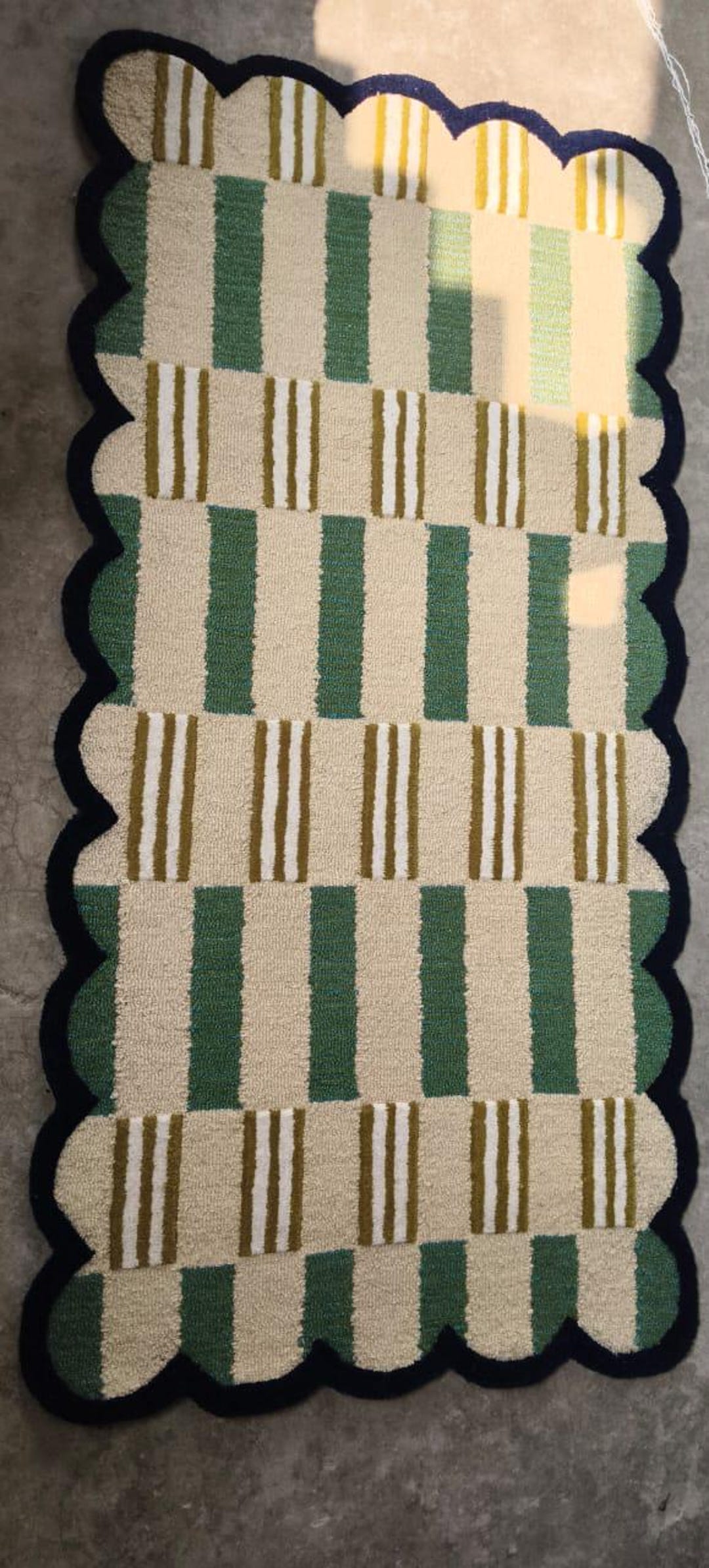 Handmade Wool Rug | Traditional Indian Carpet | Living Room Area Rug ...