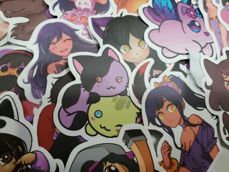 Aphmau Stickers Set of 50 Stickers Vinyl & Waterproof - Etsy
