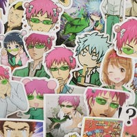 Saiki K Sticker Sheet - Etsy