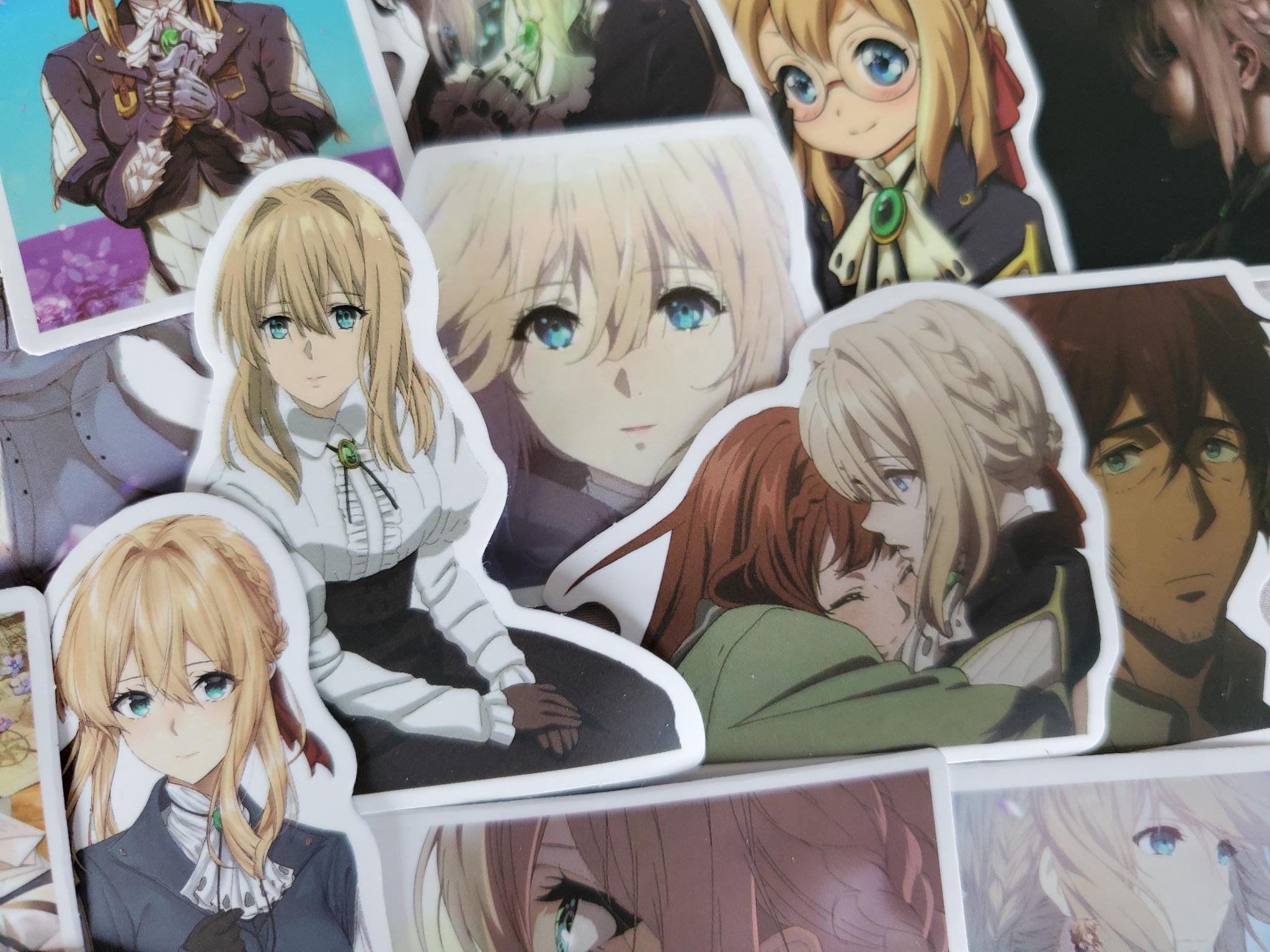 Violet Evergarden Anime Stickers - Set of 50 Stickers - Vinyl ...