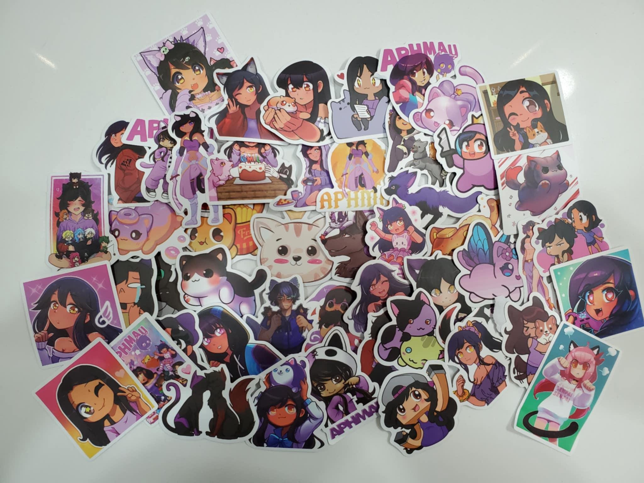 Aphmau Stickers - Set of 50 Stickers - Vinyl & Waterproof - Etsy