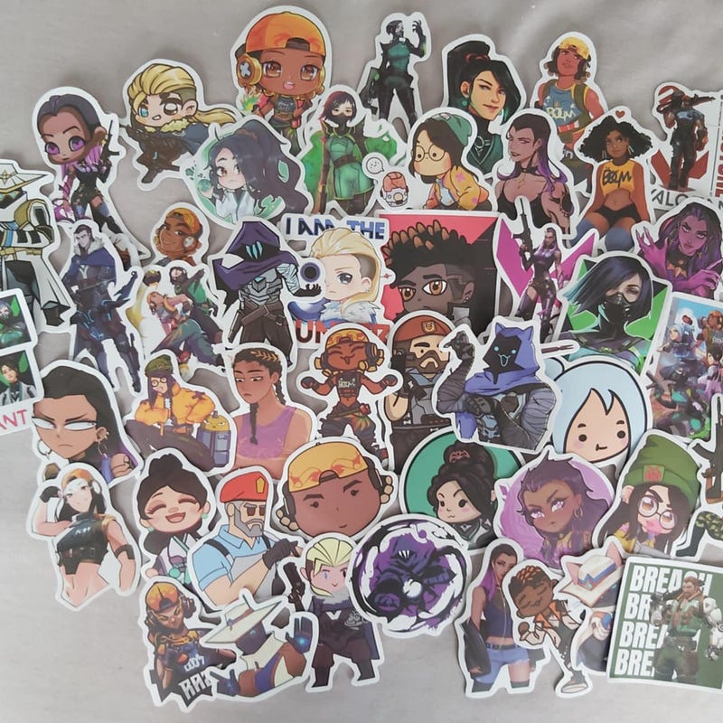 Valorant Stickers - Etsy