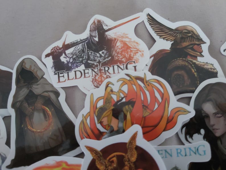 Elden Stickers Set of 50 Stickers Vinyl & Waterproof - Etsy