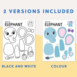 15 Cut and Paste Animals | Cut Out and Glue Activity | Printable Animal ...