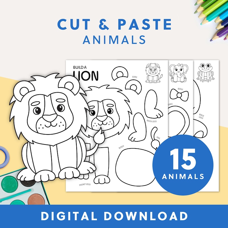 Cut Practice Preschool - Etsy