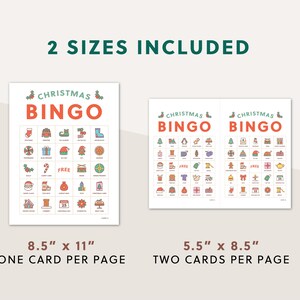 Printable Christmas Bingo Game | 30 Cards | Instant Download | Fun ...