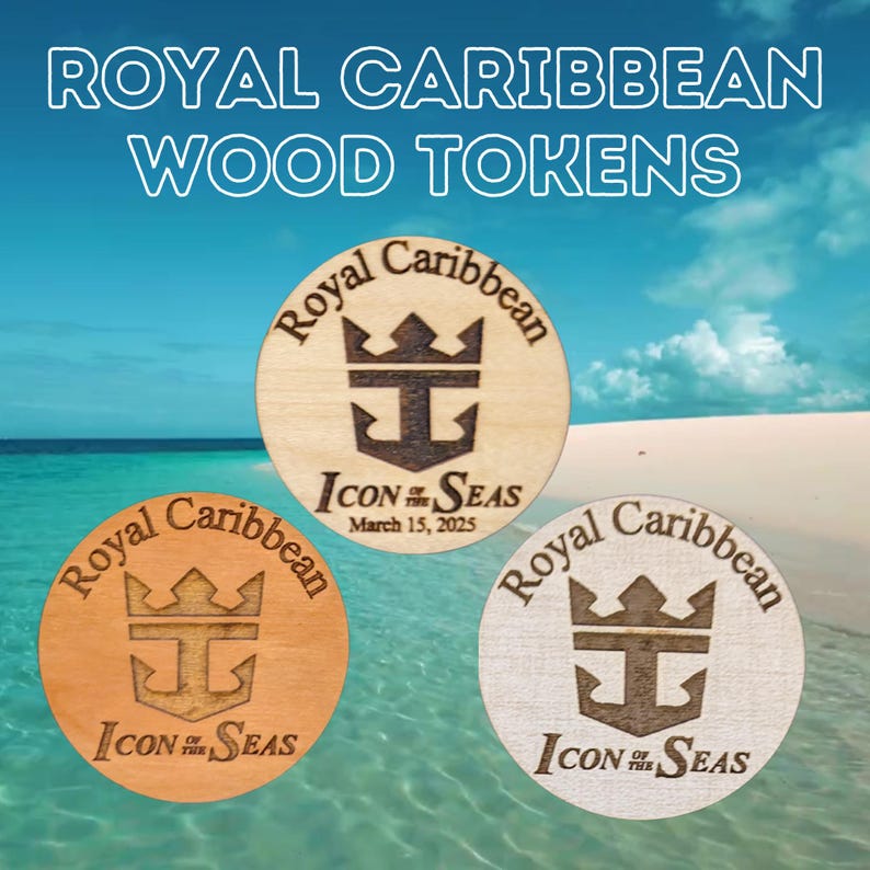 Cruise Tokens | Royal Caribbean Cruises | Cruise Souvenir - Token ...