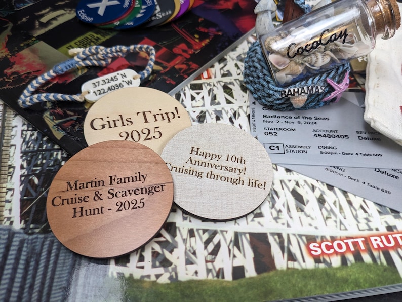 Cruise Tokens | Royal Caribbean Cruises | Cruise Souvenir - Token ...