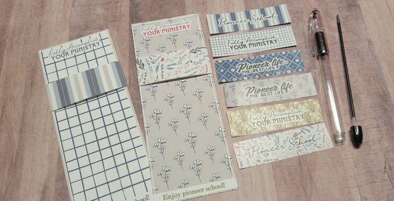 Pen Insert and Packaging Set for Pioneer School/diy Pen Set Using RSVP ...