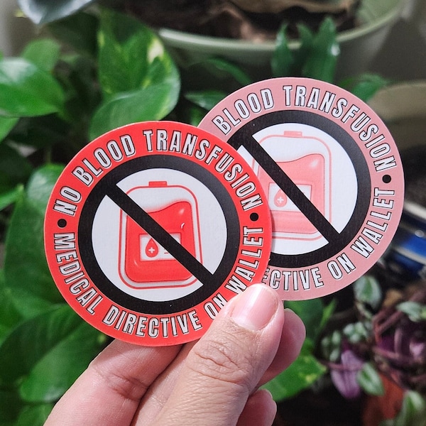 Jw No Blood - Etsy