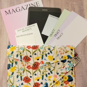 Magazine ,tract , Contact Card and Invitation Holder/sturdy Wallet ...