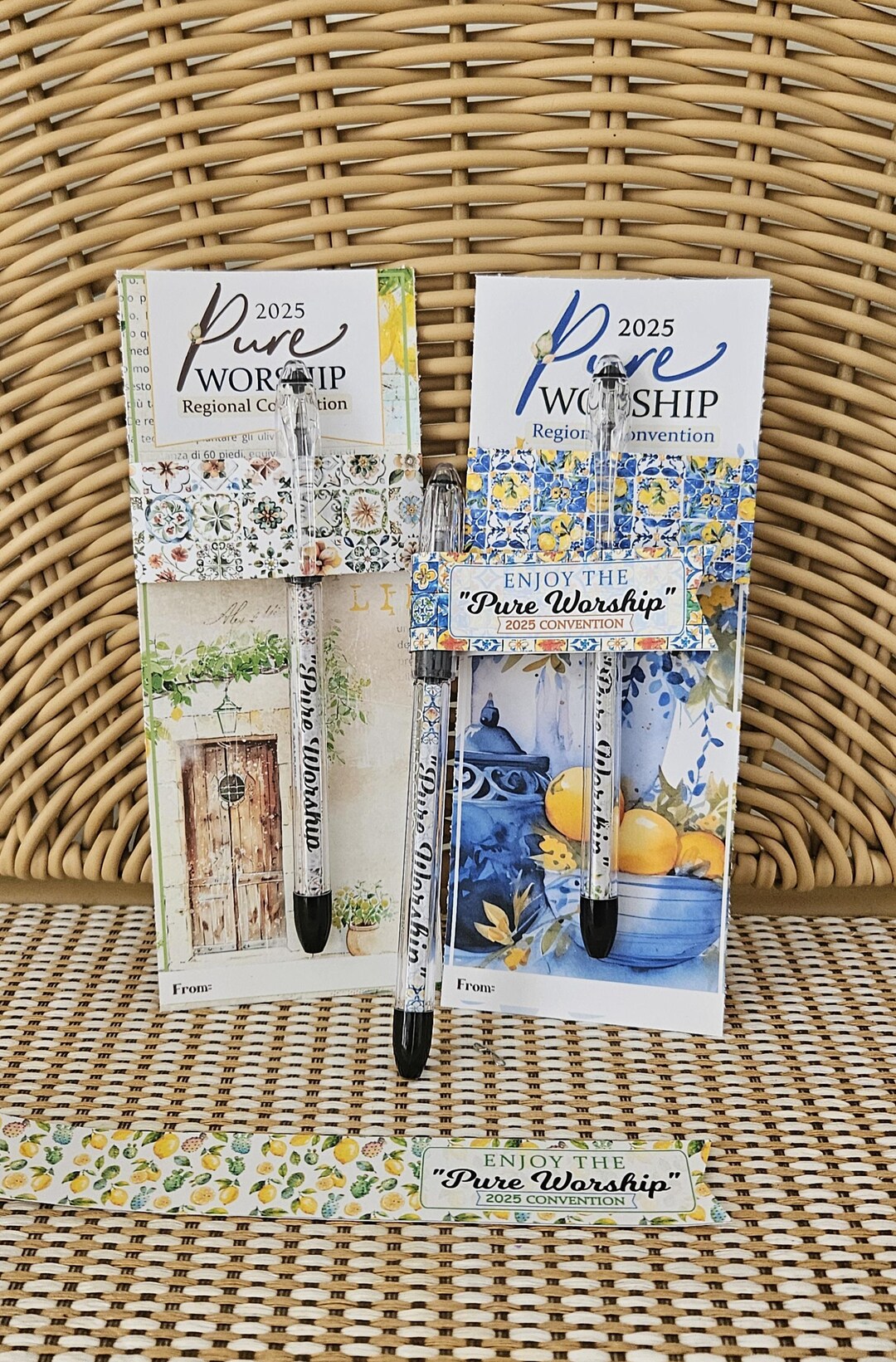 2025 Pure Worship Convention Diy Pen Set Using RSVP Pens/digital File ...