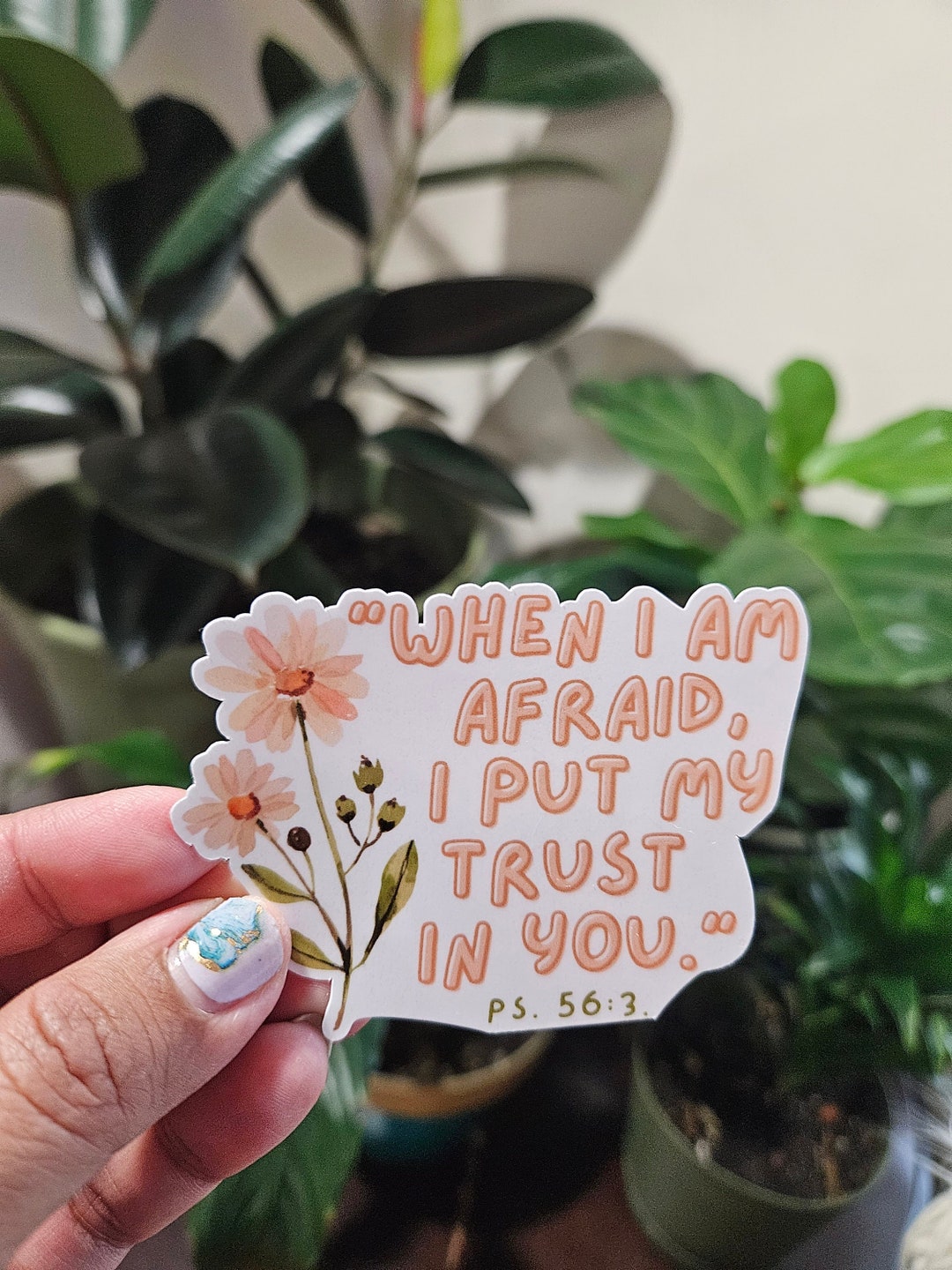 2024 Year Text Sticker /waterproof Laminated Sticker/bible Inspired ...