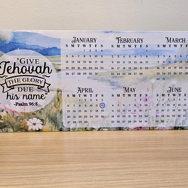 Jw 2025 Calendar - Etsy