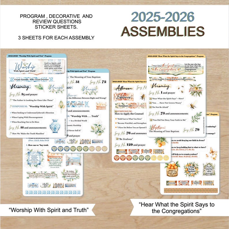 2025-2026 Circuit Assemblies Program Stickers /talk Titles and ...