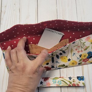 Tract, Contact Card and Invitation Holder/sturdy Wallet/campaig ...