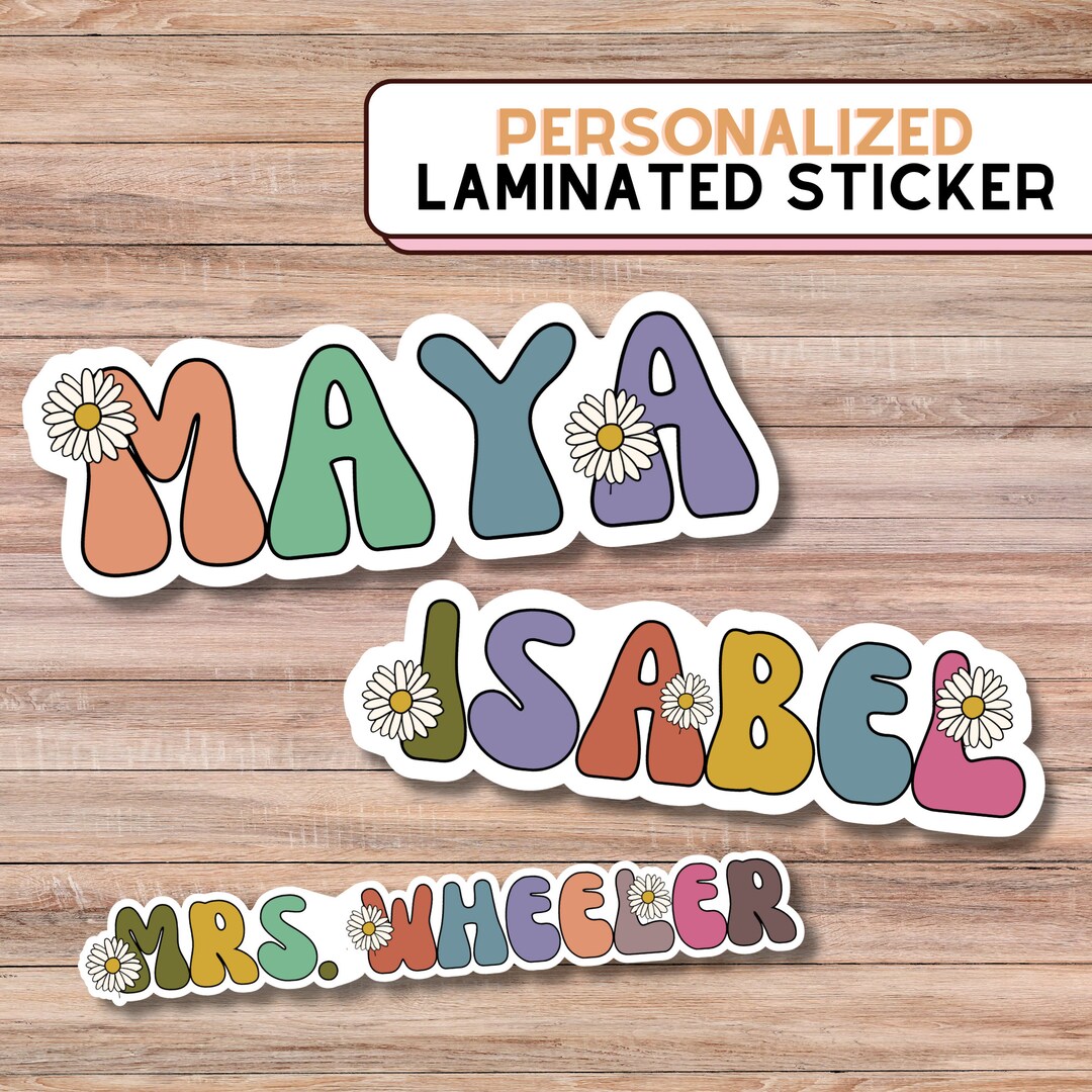 Pioneer Sticker Personalized With Name /waterproof Laminated Sticker ...