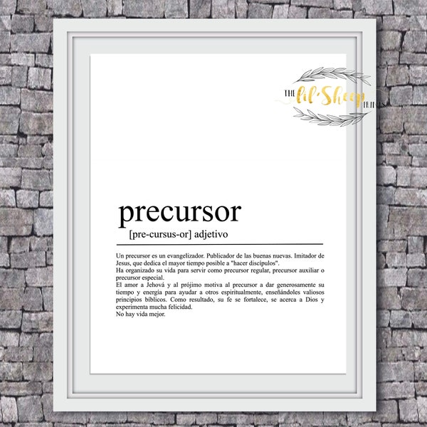 Regalos Para Precursores Jw - Etsy