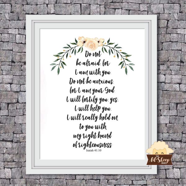 Scripture Print - Etsy