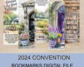 5 Pack, 2024 Declare the Good News Screen Cloths, JW Gift Shop, 2024 ...